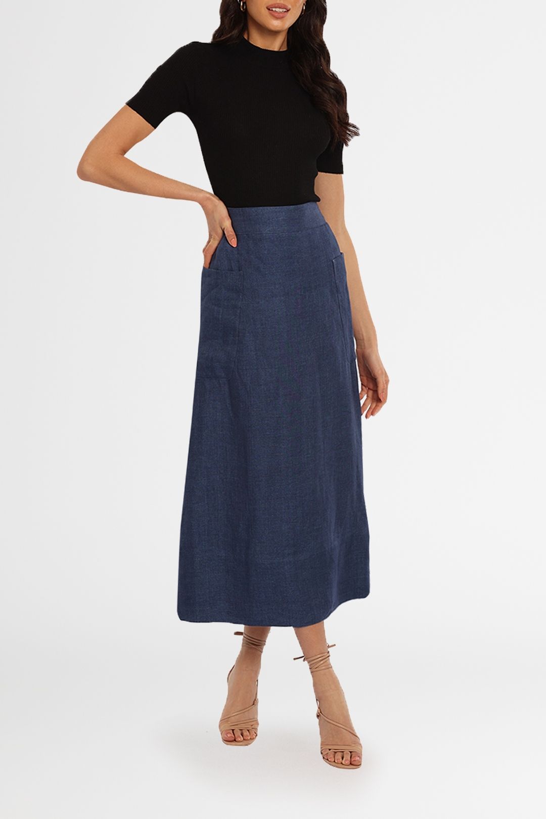 Hire Nill Linen Skirt | Jac + Jack | GlamCorner