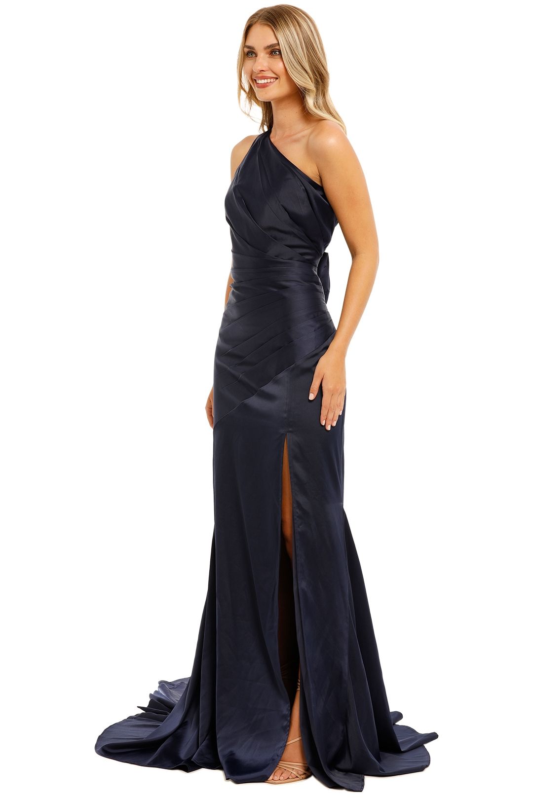 Hire Carol Dress in Navy | Elle Zeitoune | GlamCorner