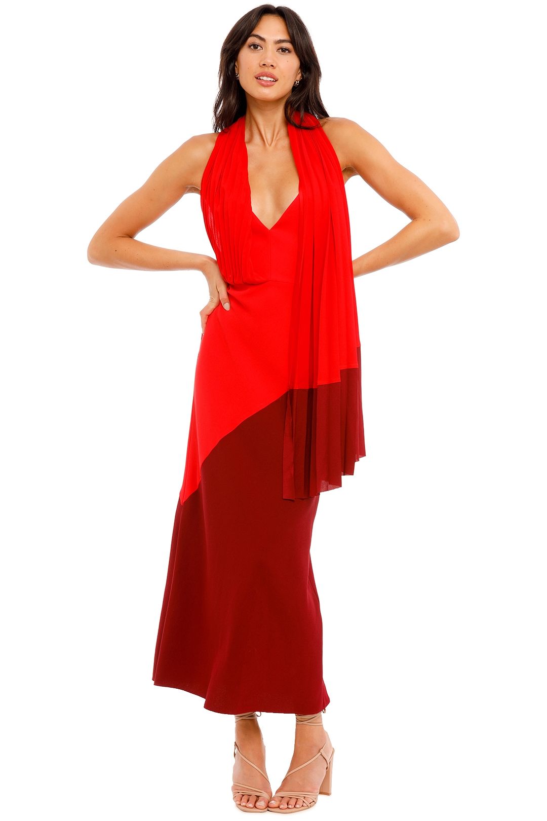 Red Designer Dresses for Hire Australia | GlamCorner