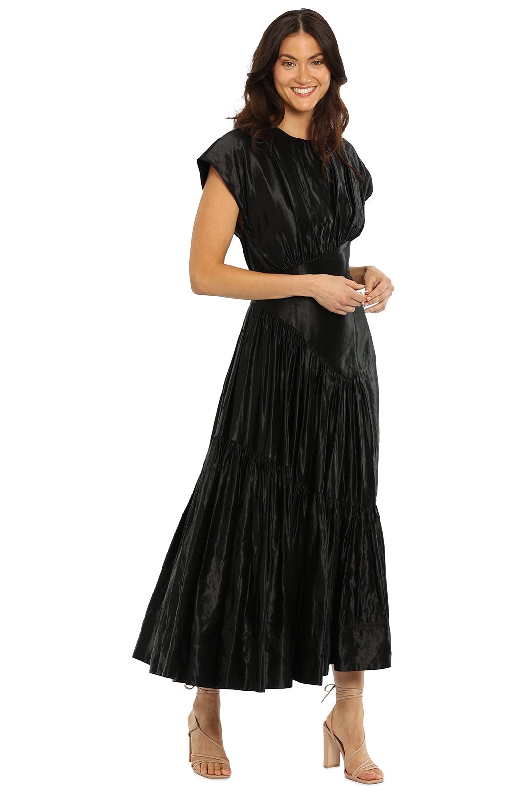 Hire Reflection Midi Dress | AJE | GlamCorner