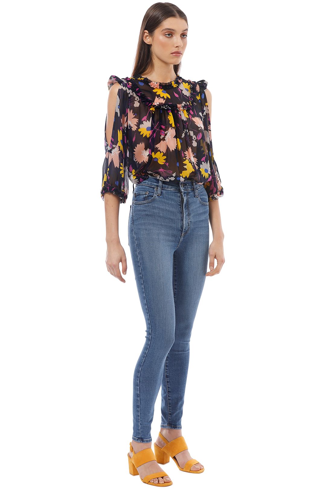 Diamond Eyes Blouse by Alice McCall for Hire | GlamCorner
