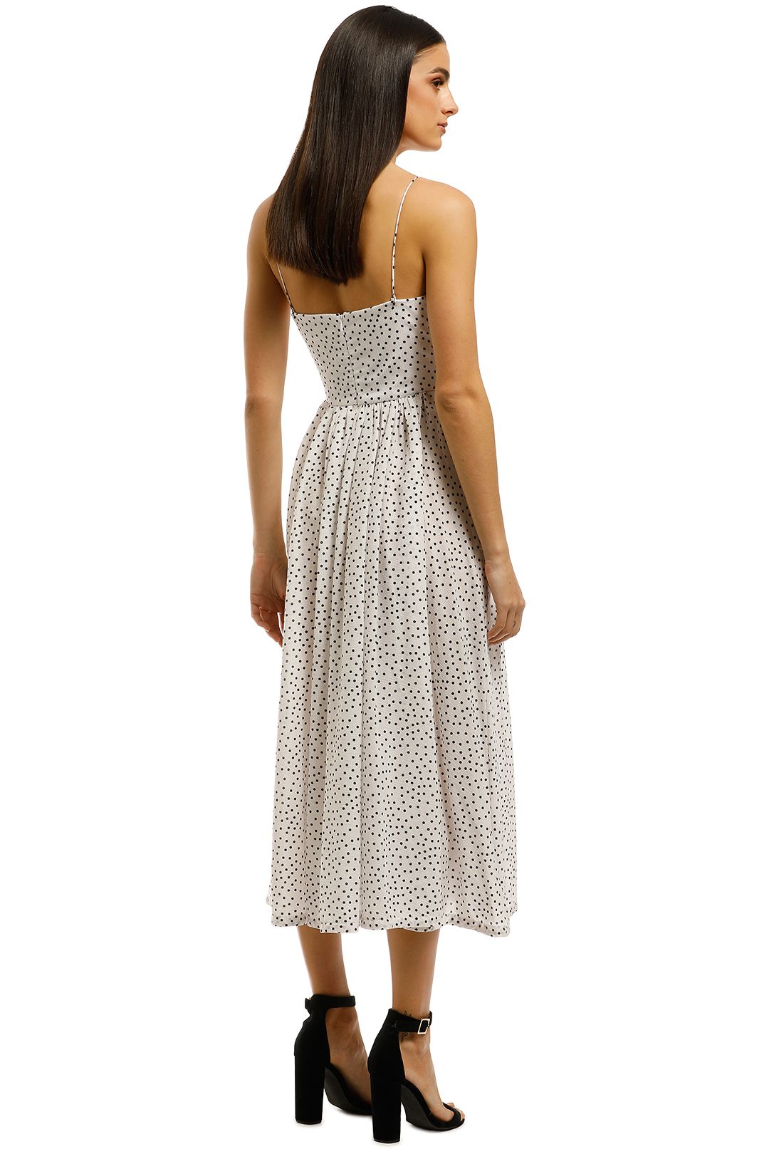 Miss Frenchie Midi Dress by Bec and Bridge for Rent | GlamCorner