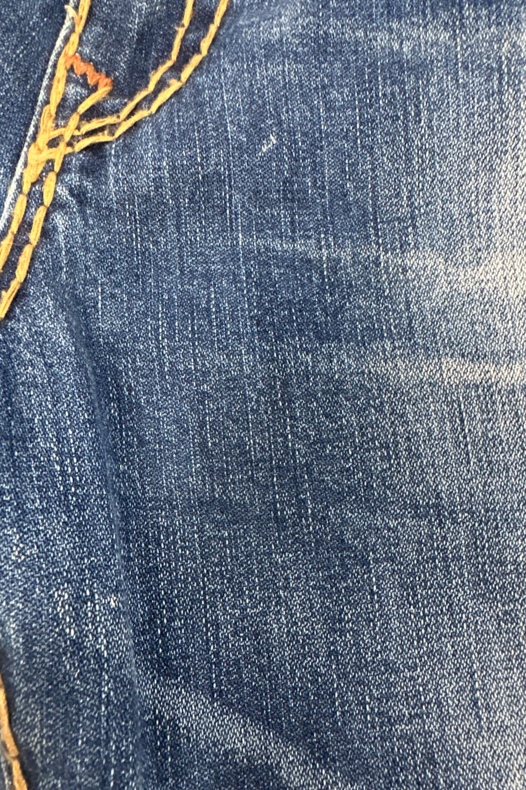 Buy Blue Ricky Relaxed Fit Jeans | True Religion | GlamCorner