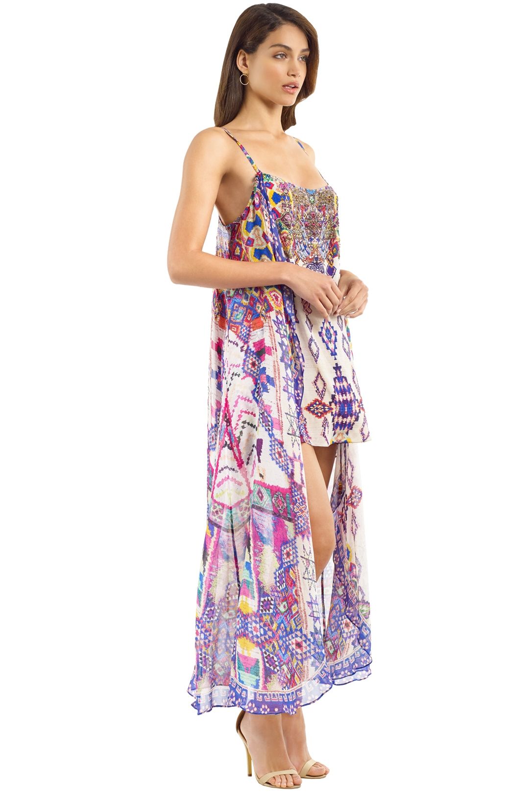 Electric Aztec Dress by Camilla for Hire | GlamCorner