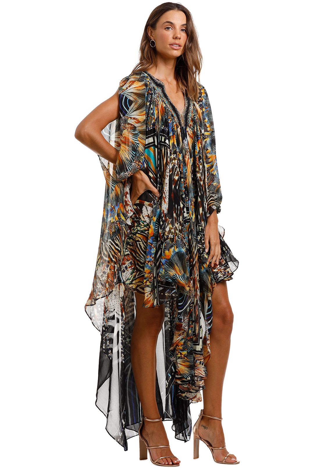 Long Angel Cape | Camilla | GlamCorner