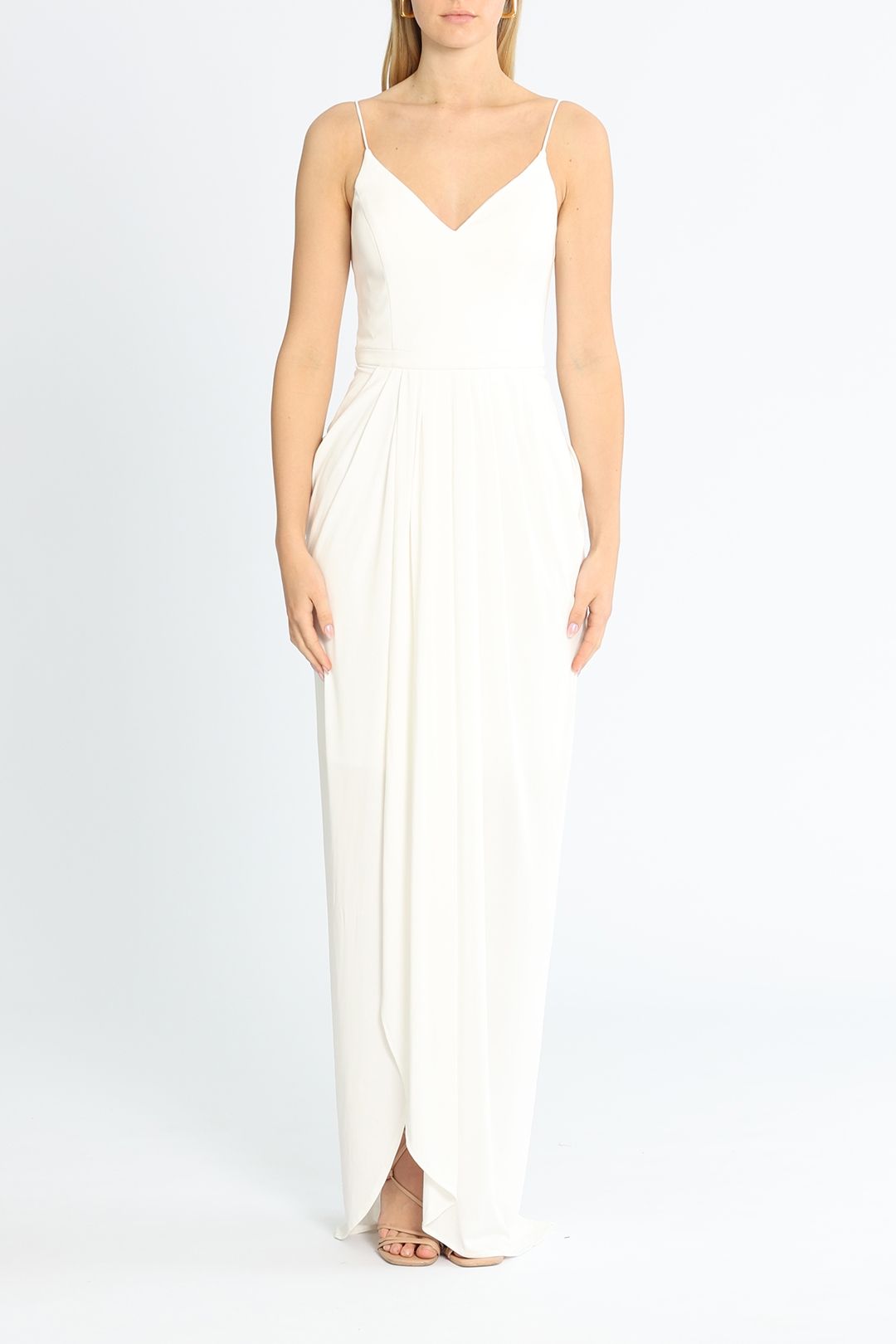 Hire Claire Gown in Vintage White | Tania Olsen | GlamCorner