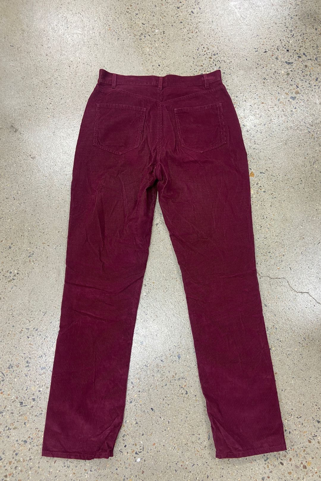 Buy Corduroy Trousers in Burgundy | Scanlan Theodore | GlamCorner