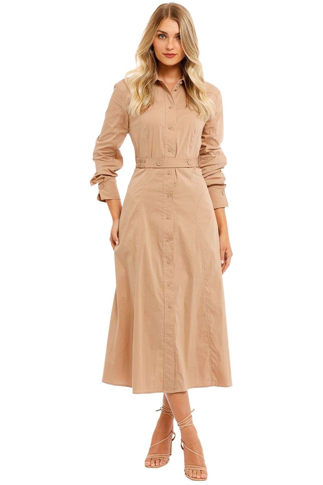 Beige Designer Dresses for Hire | GlamCorner
