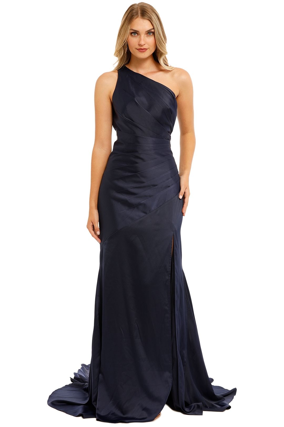 Navy Designer Dresses Rental Online | GlamCorner