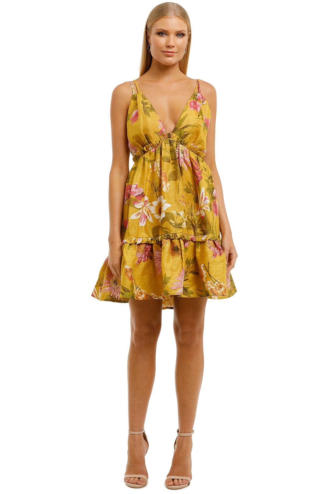Bahamas Mini Dress in Floral by Elliatt for Hire | GlamCorner