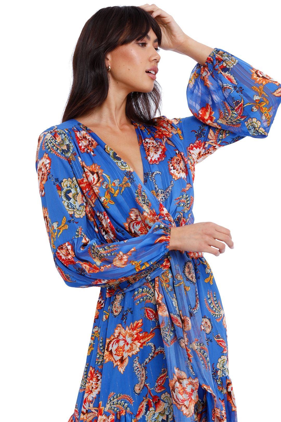 Hire Balance Dress in Blue | Elliatt | GlamCorner
