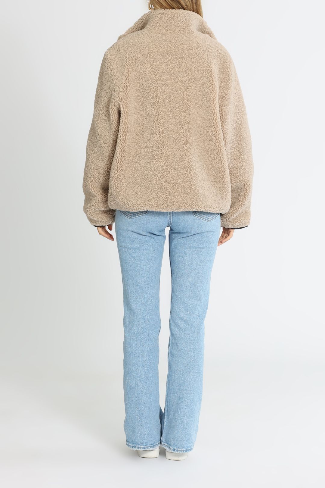 Hire Freya Jacket in Stone | Ena Pelly | GlamCorner