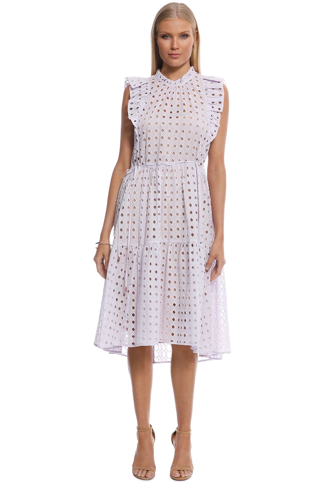Naturalist Dress by Ginger & Smart for Rent | GlamCorner