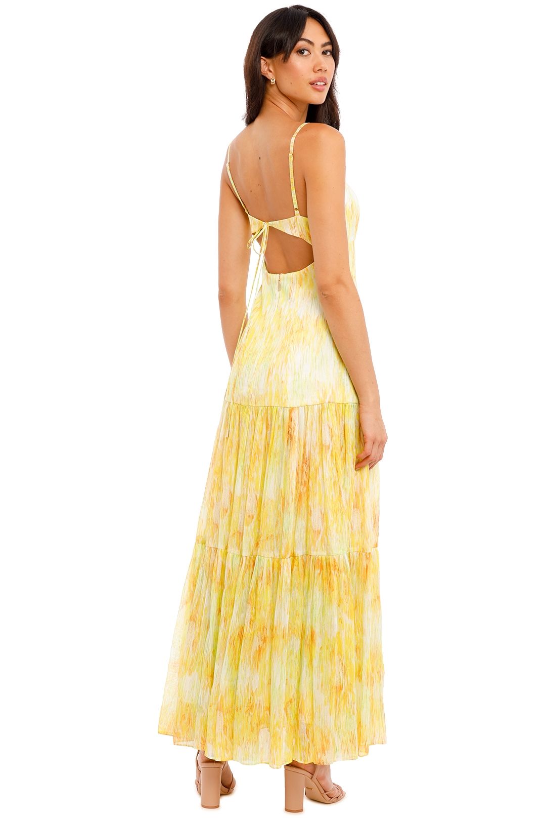 Hire Radiate Sundress in Sunshine Yellow | Ginger and Smart | GlamCorner