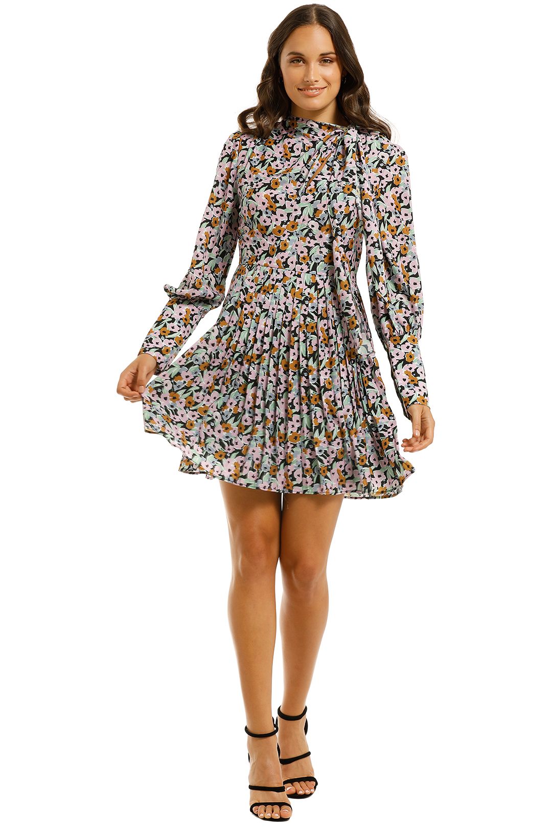 Antoinette Floral Guipure Lace Dress by Self Portrait for Hire