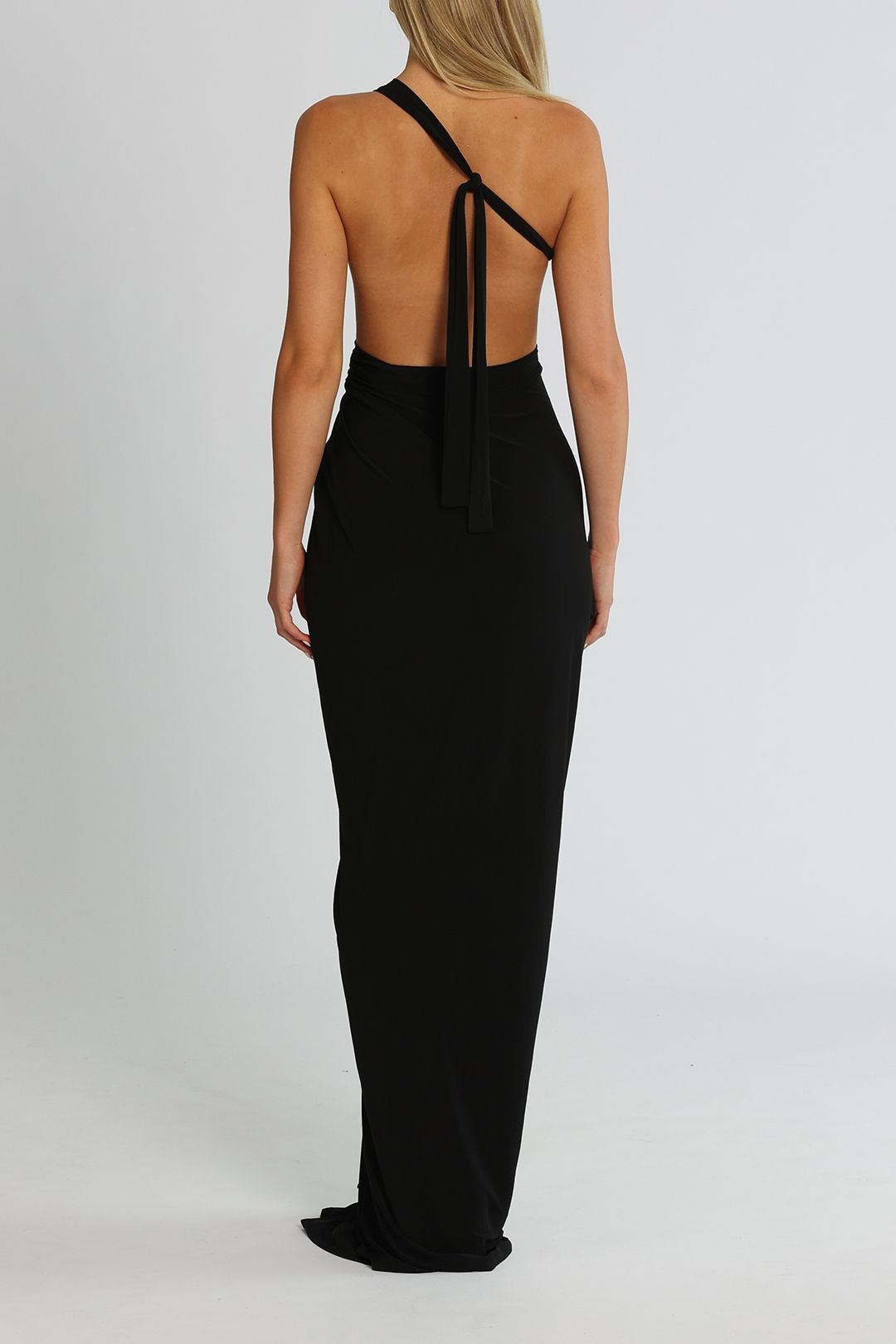 Hire Disa Gown - Black | J. Angelique | GlamCorner