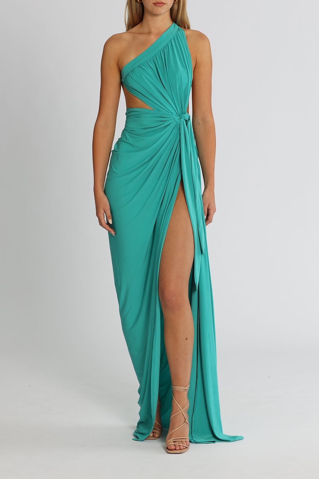 Hire Disa Gown - Teal | J. Angelique | GlamCorner