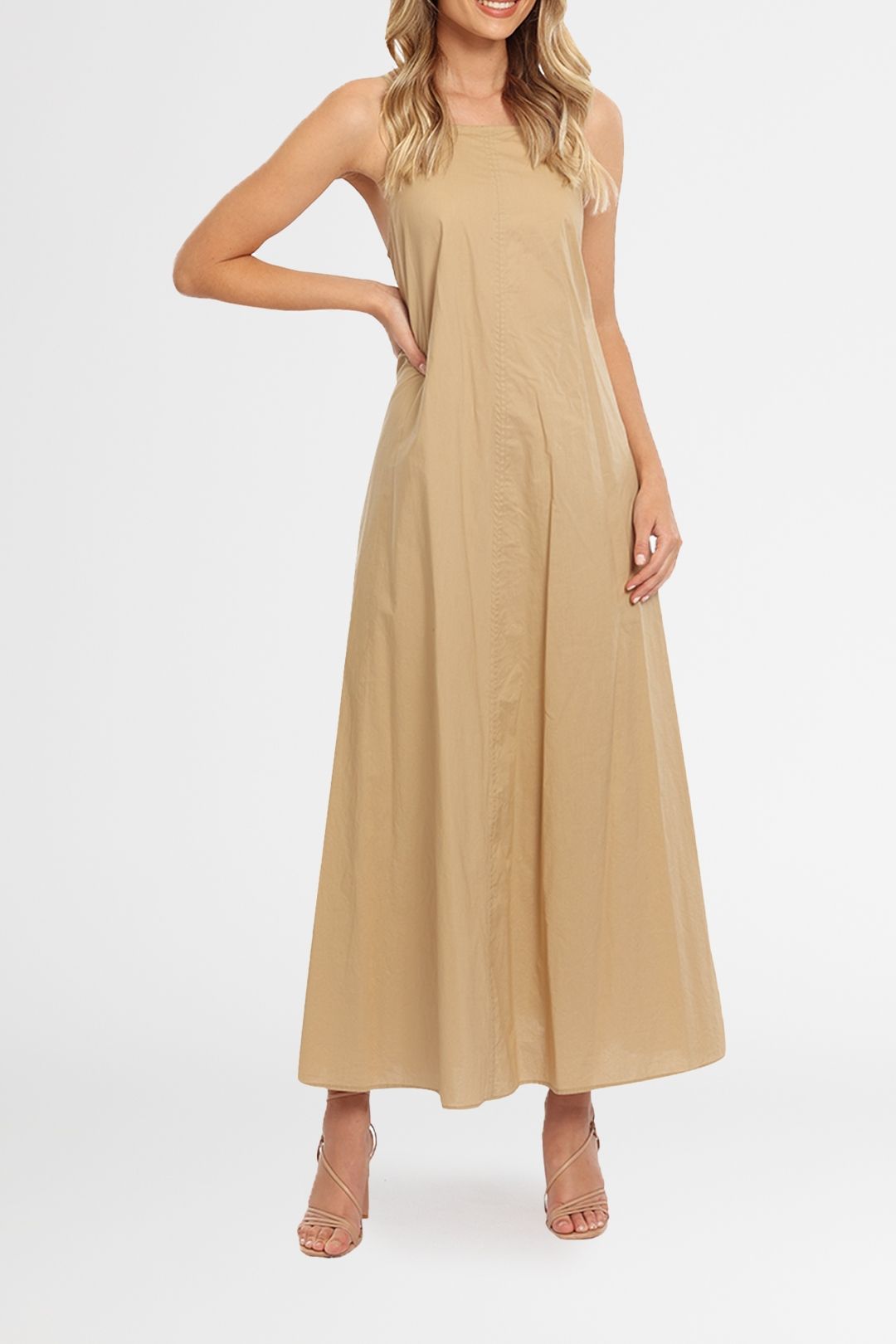 Beige Designer Dresses for Hire | GlamCorner