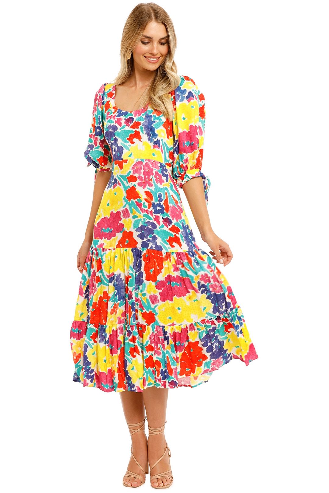 Floral Dresses - Hire Floral Designer Dresses | GlamCorner