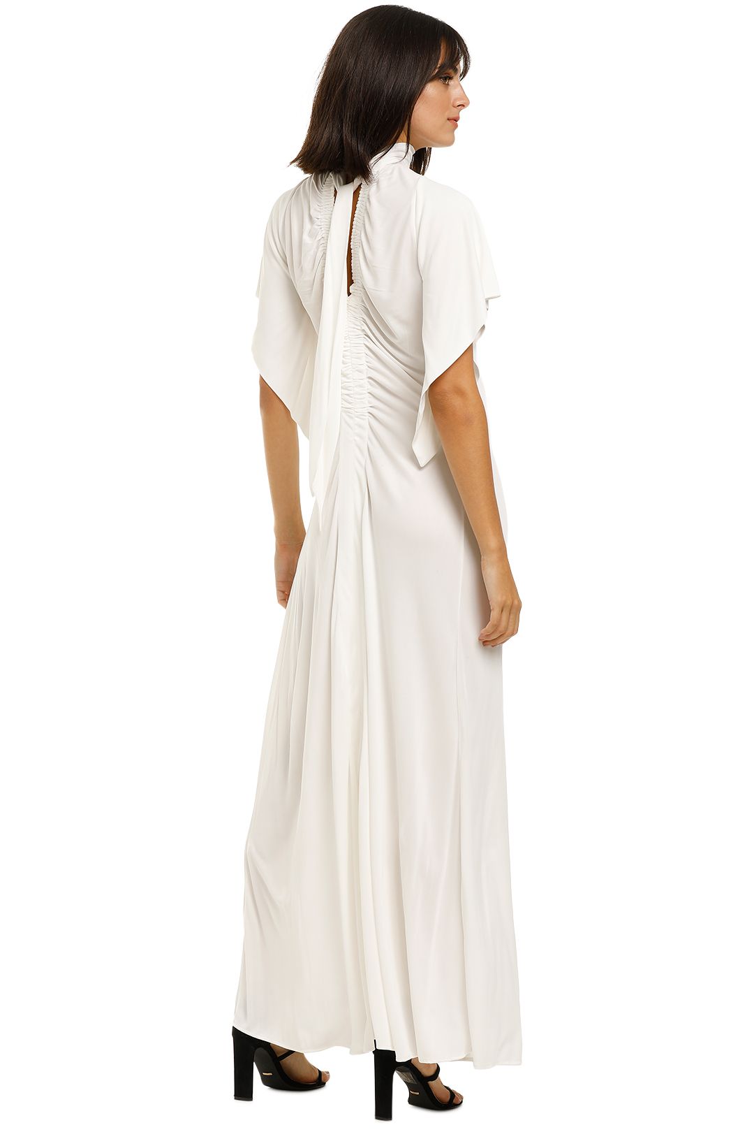 Earth Angel Gown in White by KITX for Rent | GlamCorner