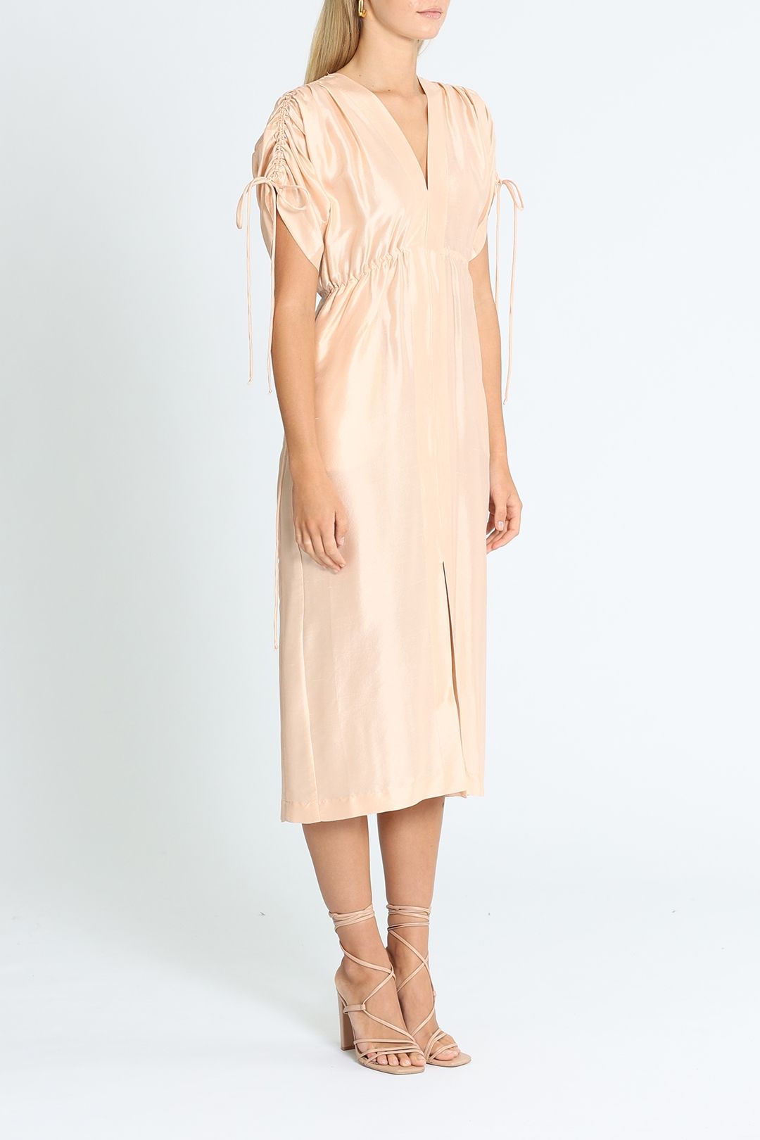 Hire Crush Dress in Foundation Pink | KITX | GlamCorner