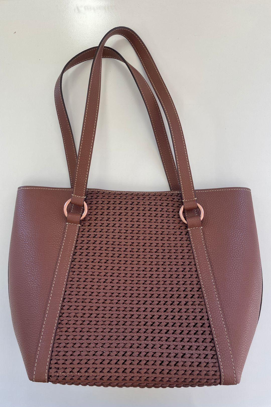Buy Sacred Mini Tote Bag in Copper Brown | Mimco | GlamCorner