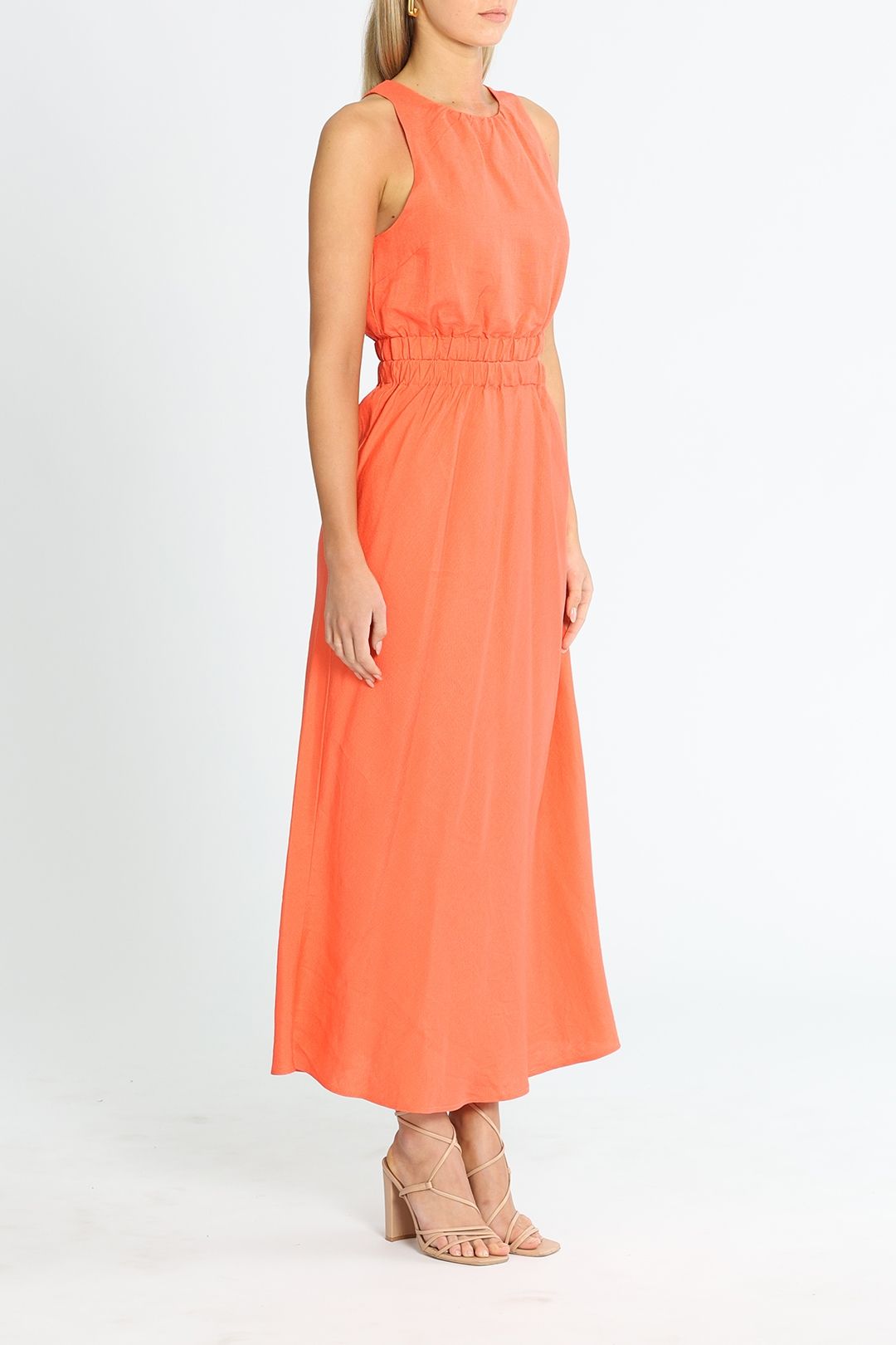 Hire Abrea Midi Dress | Mink Pink | GlamCorner
