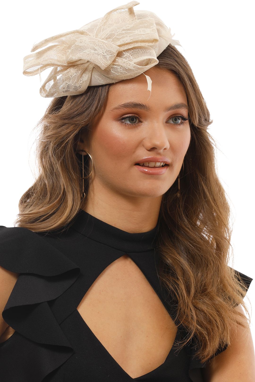 Samantha Fascinator by Morgan & Taylor for Hire | GlamCorner