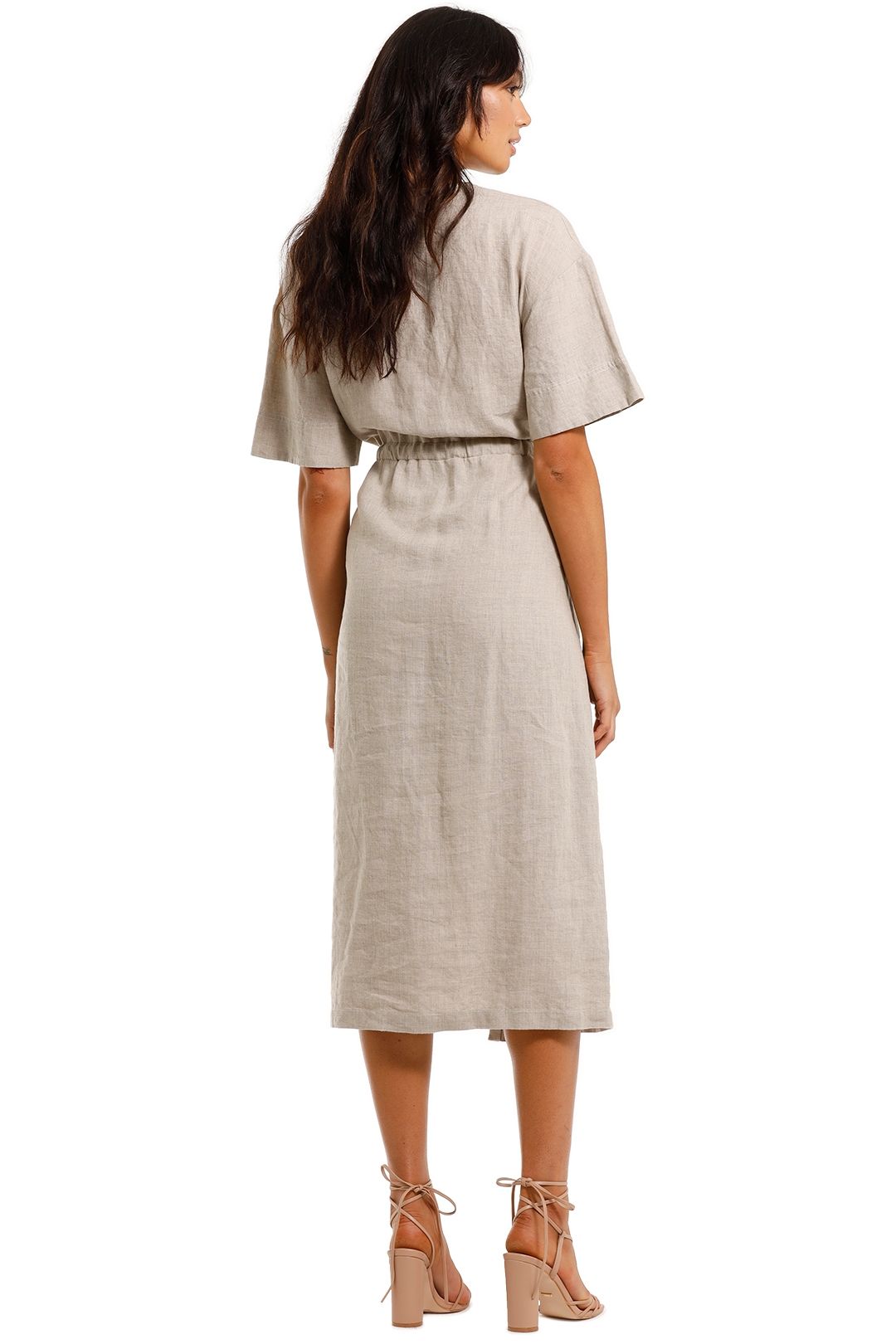Hire Carrie Linen Dress | Morrison | GlamCorner