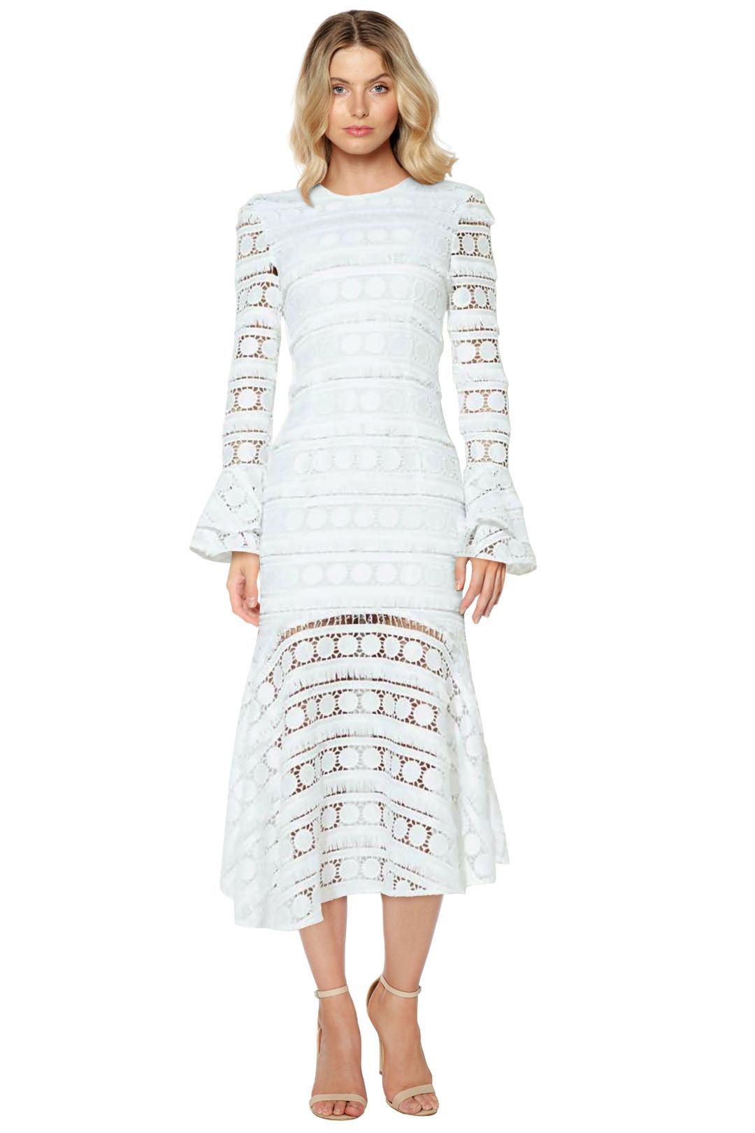 Miss Moonlight Long Dress by Mossman for Hire | GlamCorner