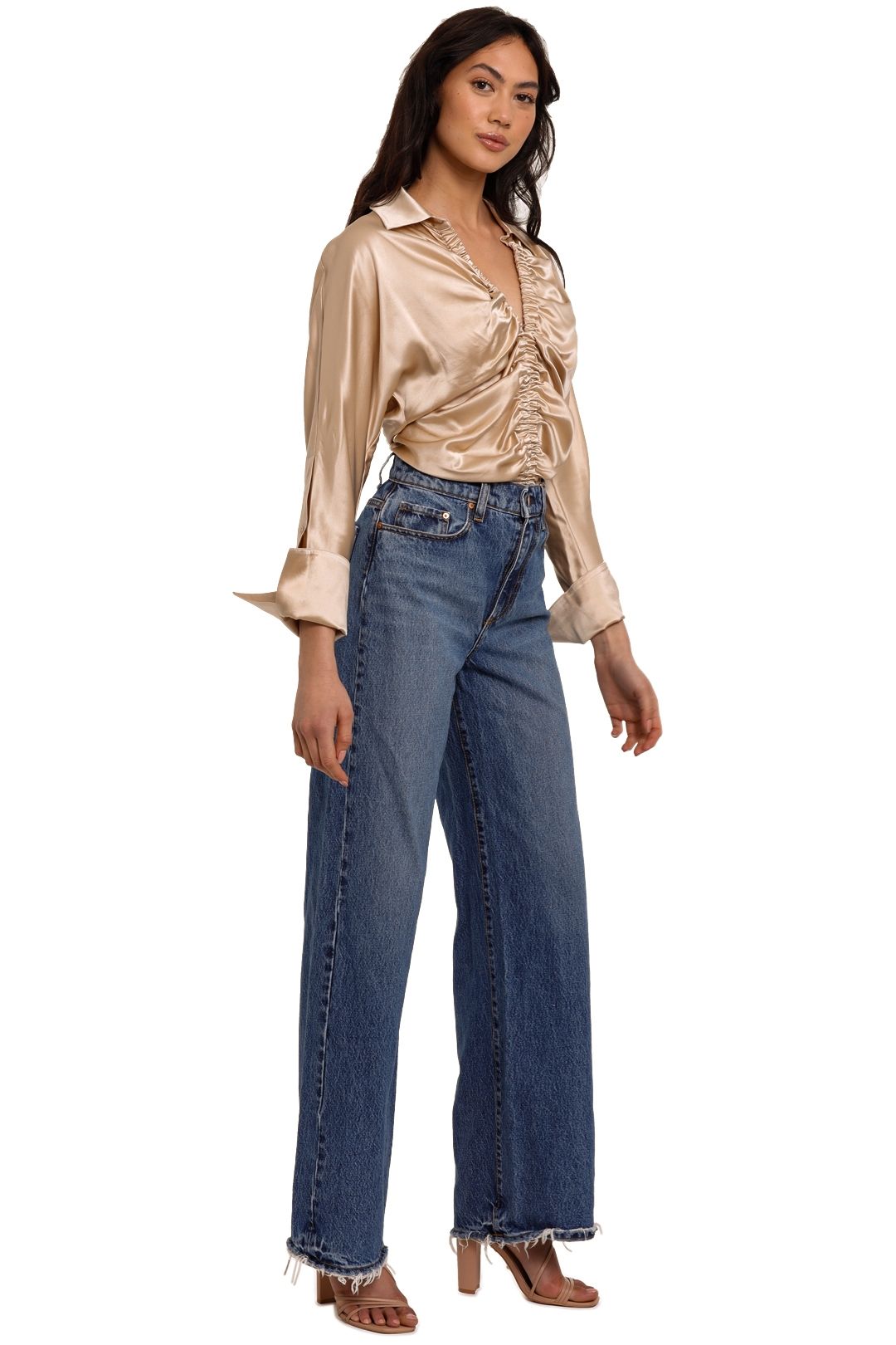 Hire Amber Top in Shell | Nicholas | GlamCorner