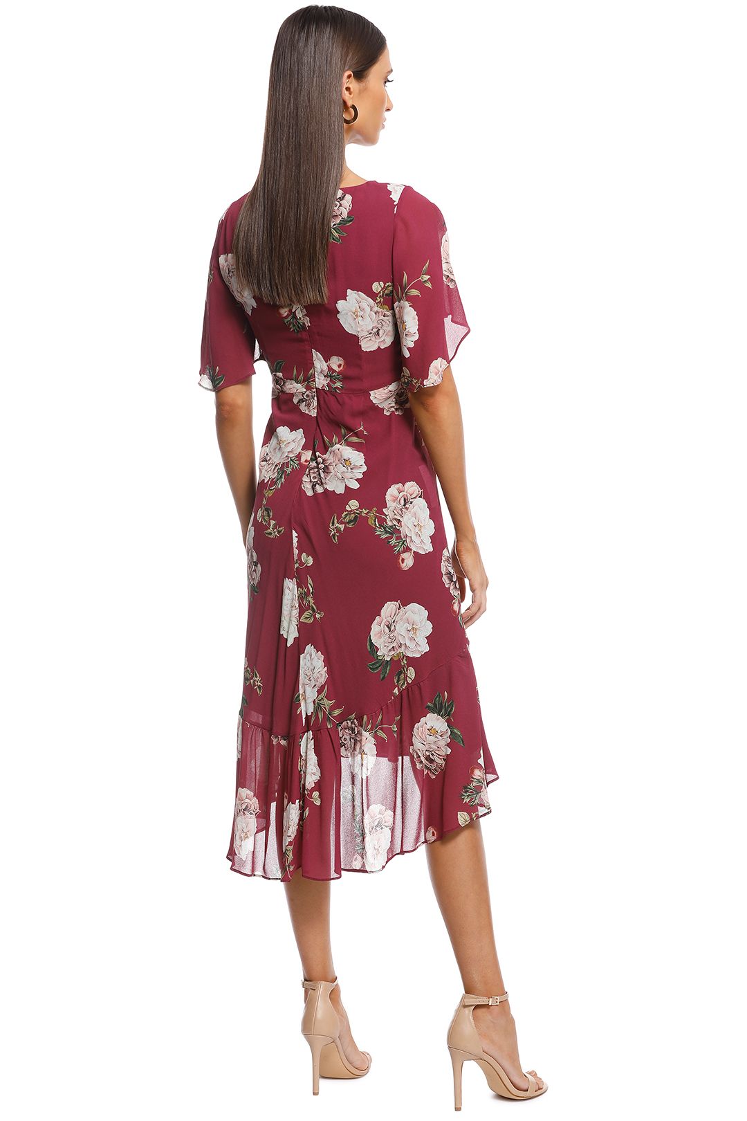 Botanical Midi Dress by Pasduchas for Rent