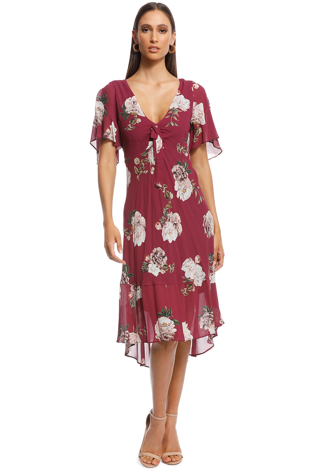 Botanical Midi Dress by Pasduchas for Rent