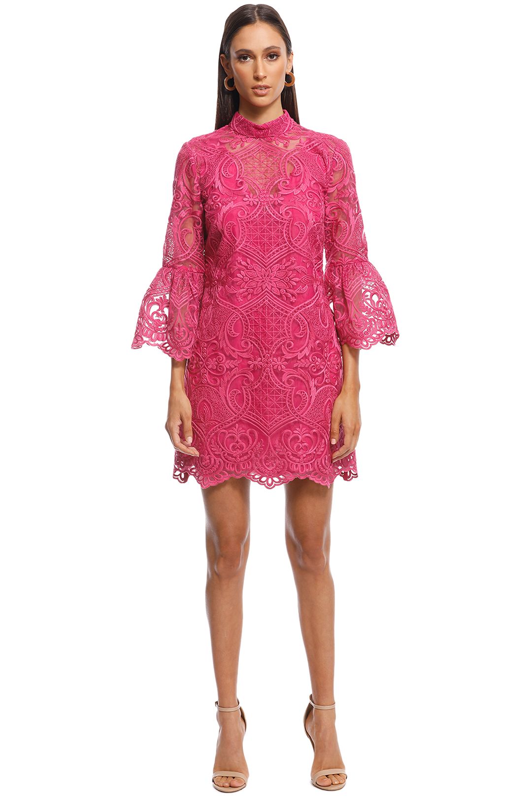 Bluebell Print Mini Dress by Thurley for Rent | GlamCorner