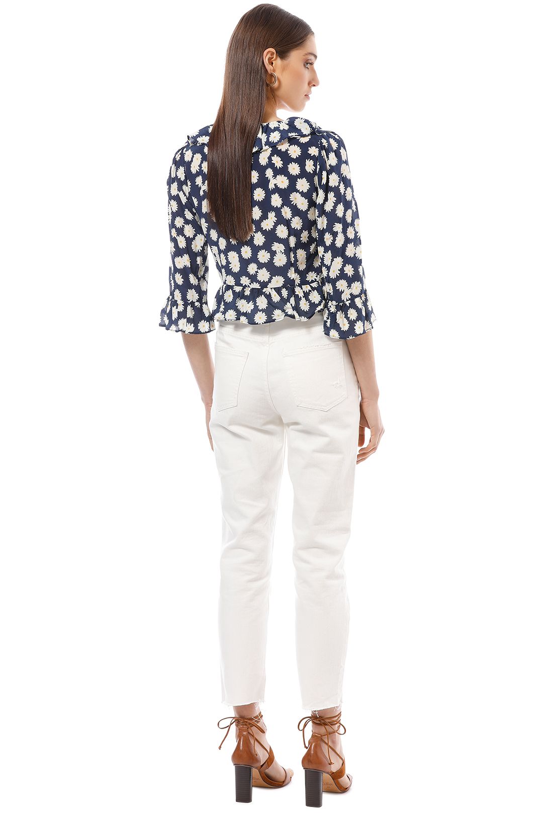 The Cher Top in Daisy by Realisation Par for Hire