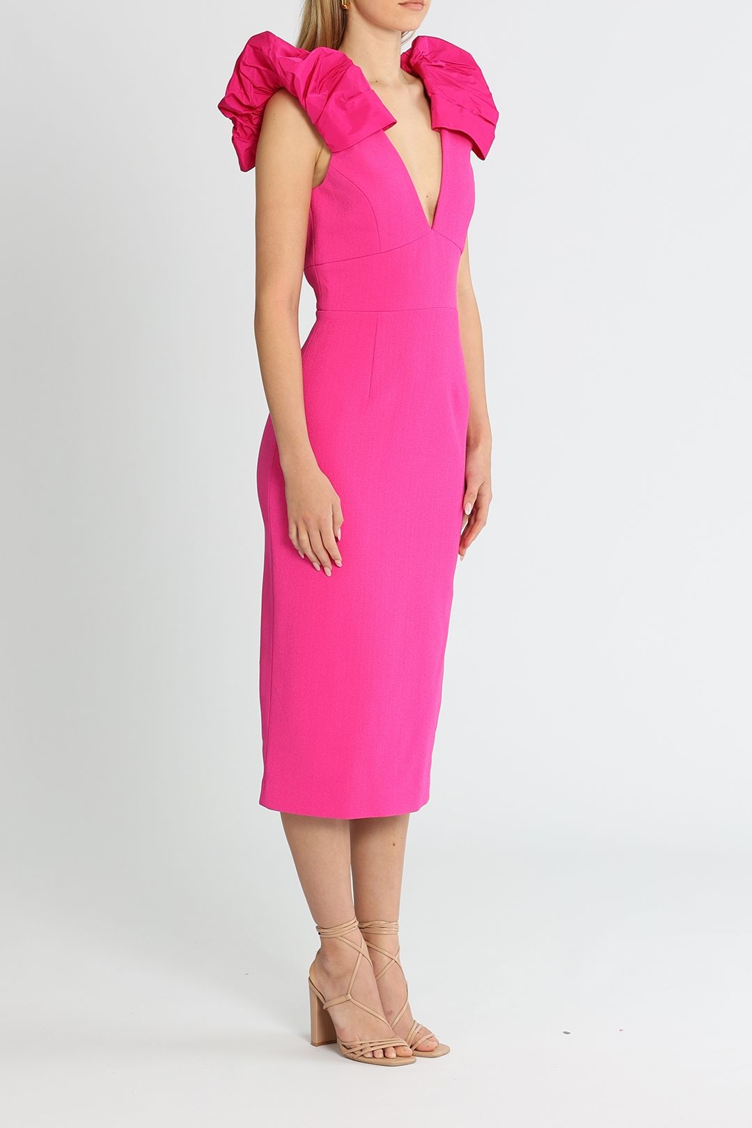 Hire Cupid's Bow Midi | Rebecca Vallance | GlamCorner Hire Cupid's Bow Midi | Rebecca Vallance | GlamCorner