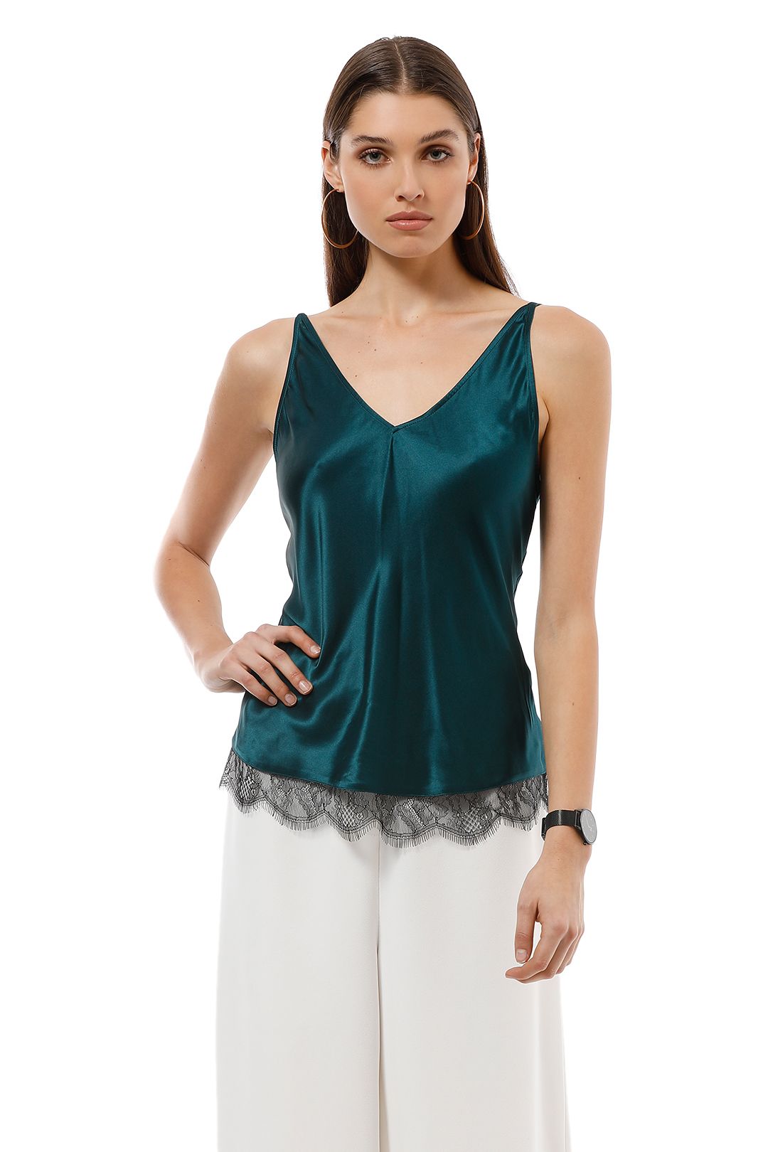 Silk Satin Cami by Saba for Hire | GlamCorner