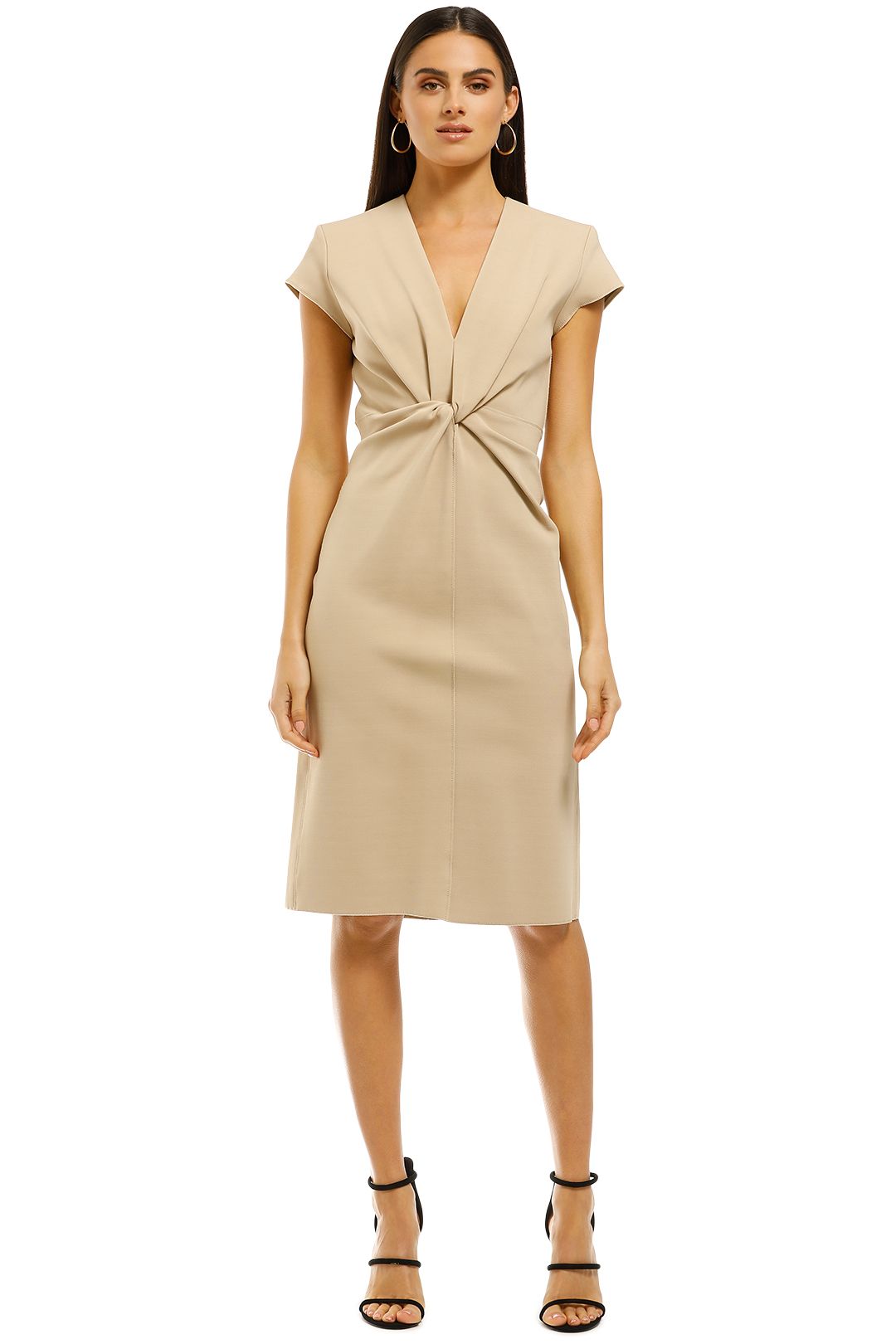 Milano Crepe Turban Dress | Scanlan Theodore | GlamCorner