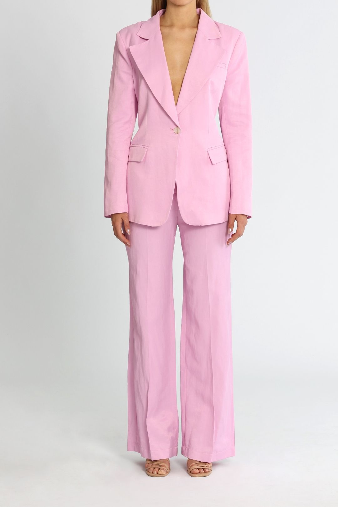 Hire Priscilla Suit Jacket and Pant - Fairy Floss | Setre | GlamCorner