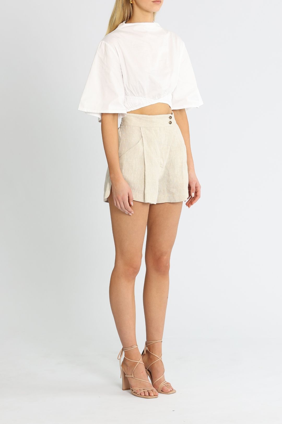 Hire Luna Asymmetric Short | Shona Joy | GlamCorner