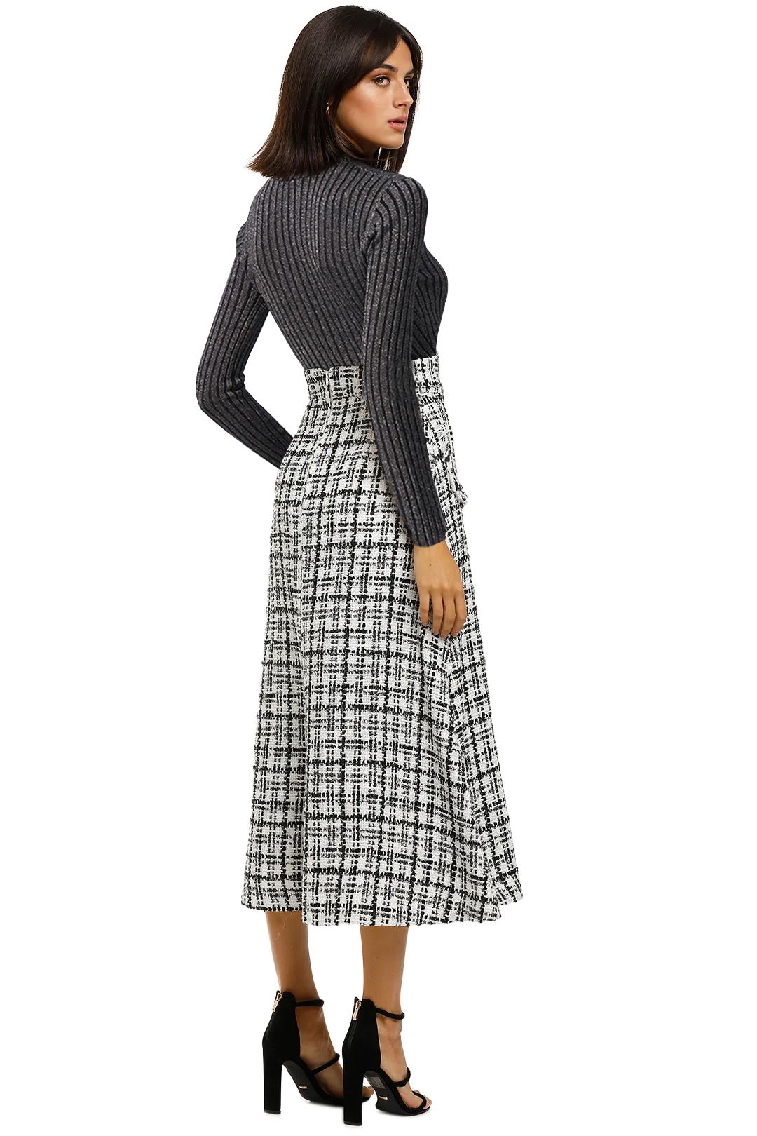 Gold Lurex Knit Top by Staple The Label for Rent | GlamCorner