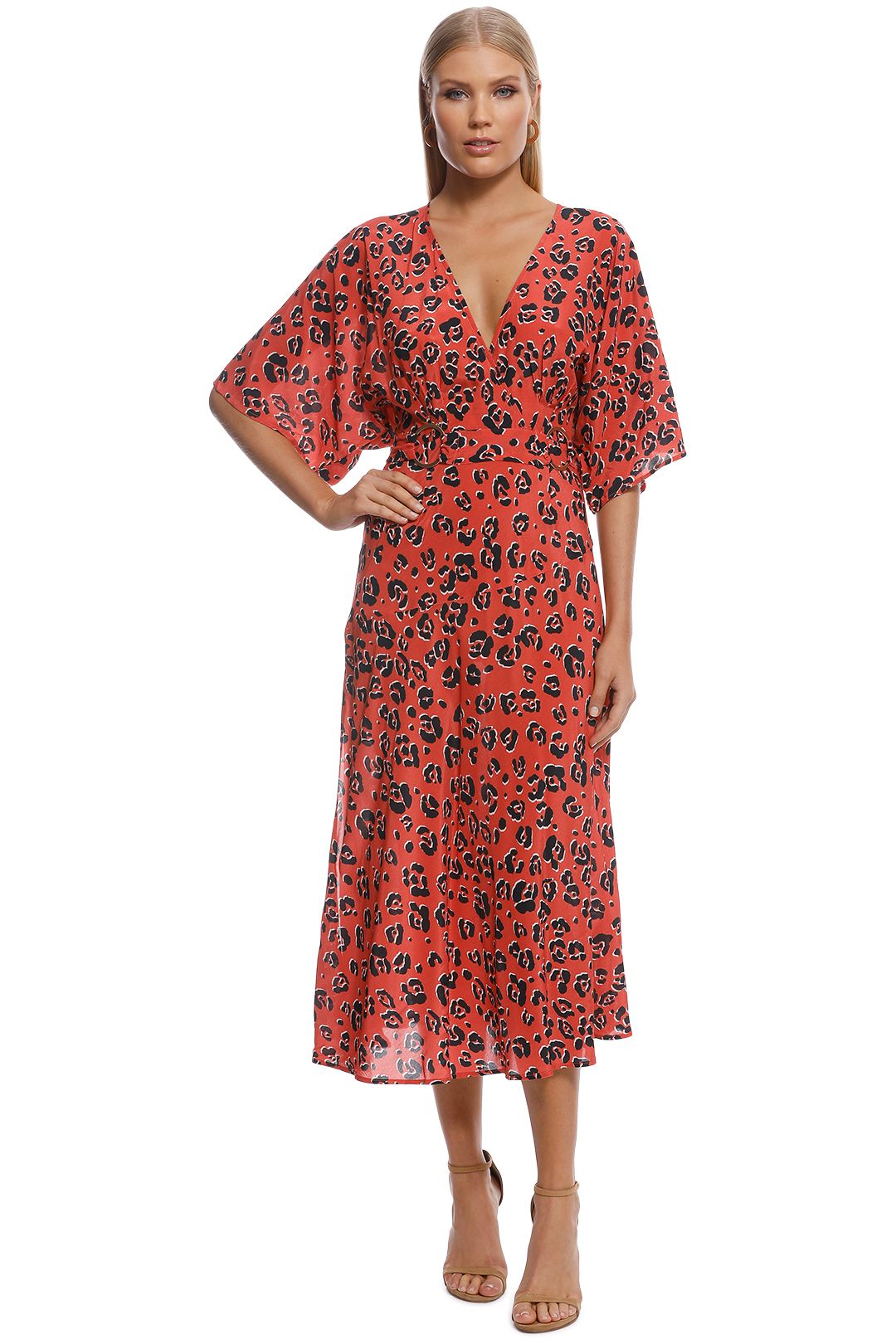 Alizee Midi Dress by Bec and Bridge for Hire | GlamCorner