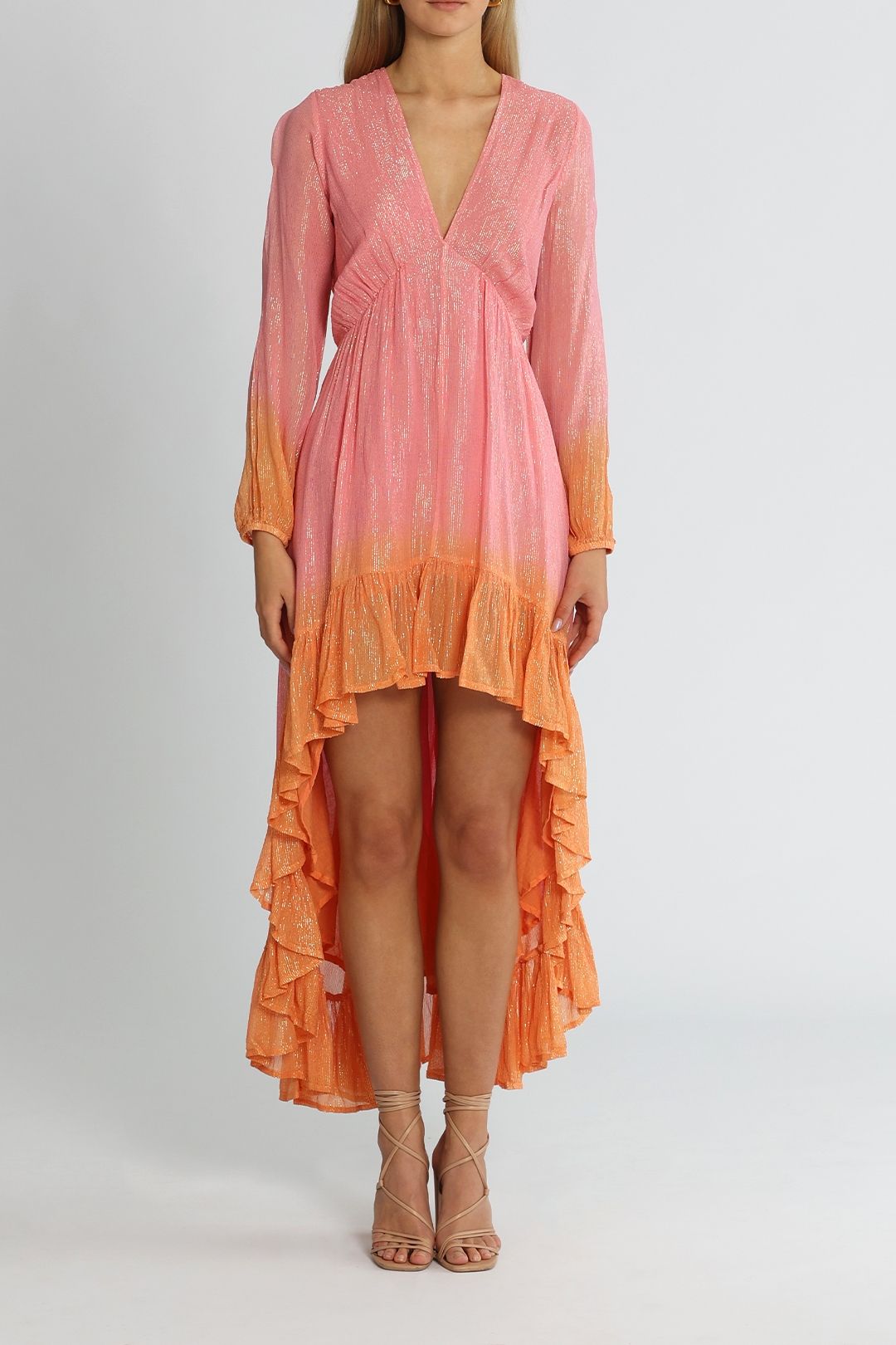 Hire Aline Dress in Marbella Tie Dye | Sundress | GlamCorner
