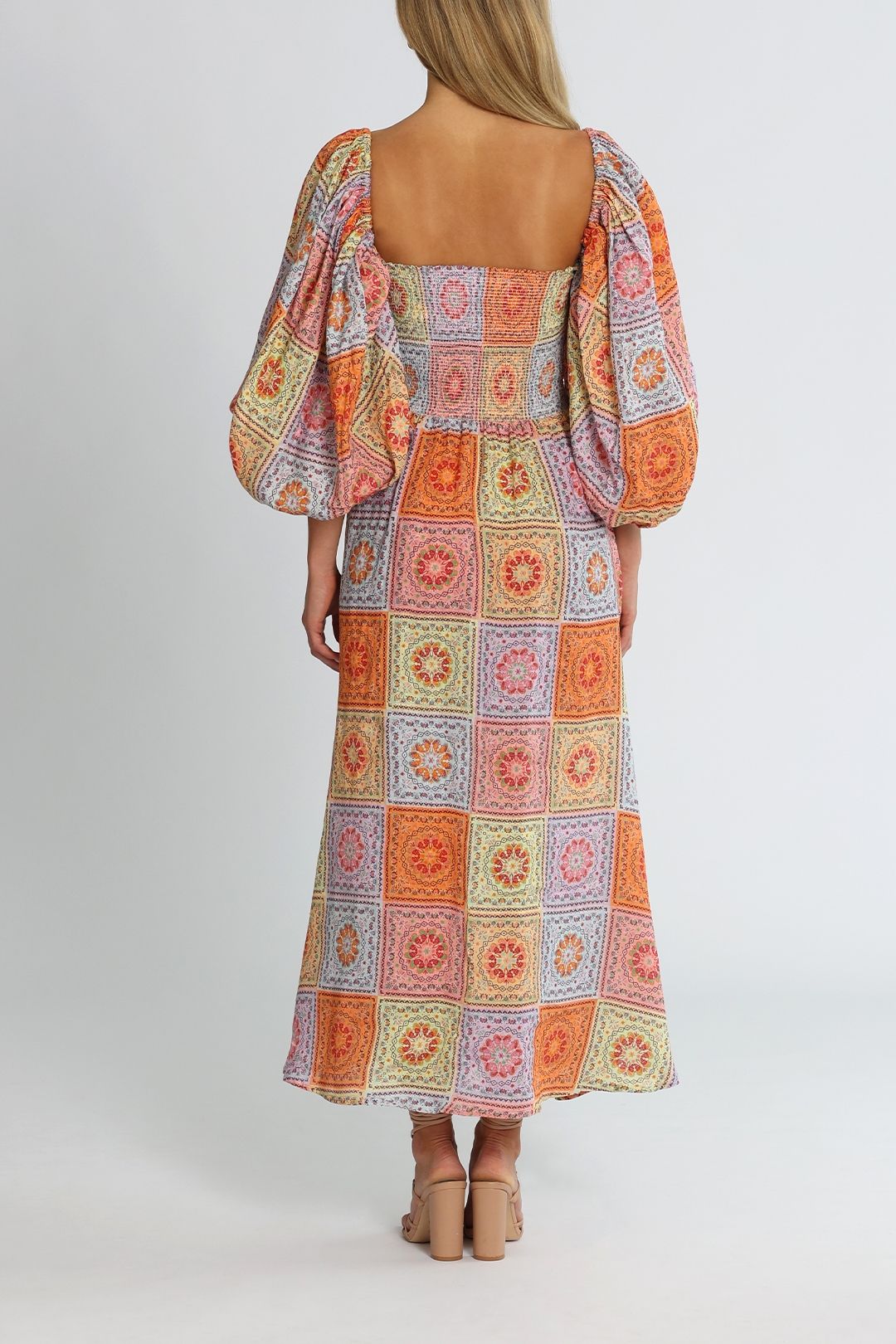 Hire Emilia Long Dress in Saint Tropez | Sundress | GlamCorner