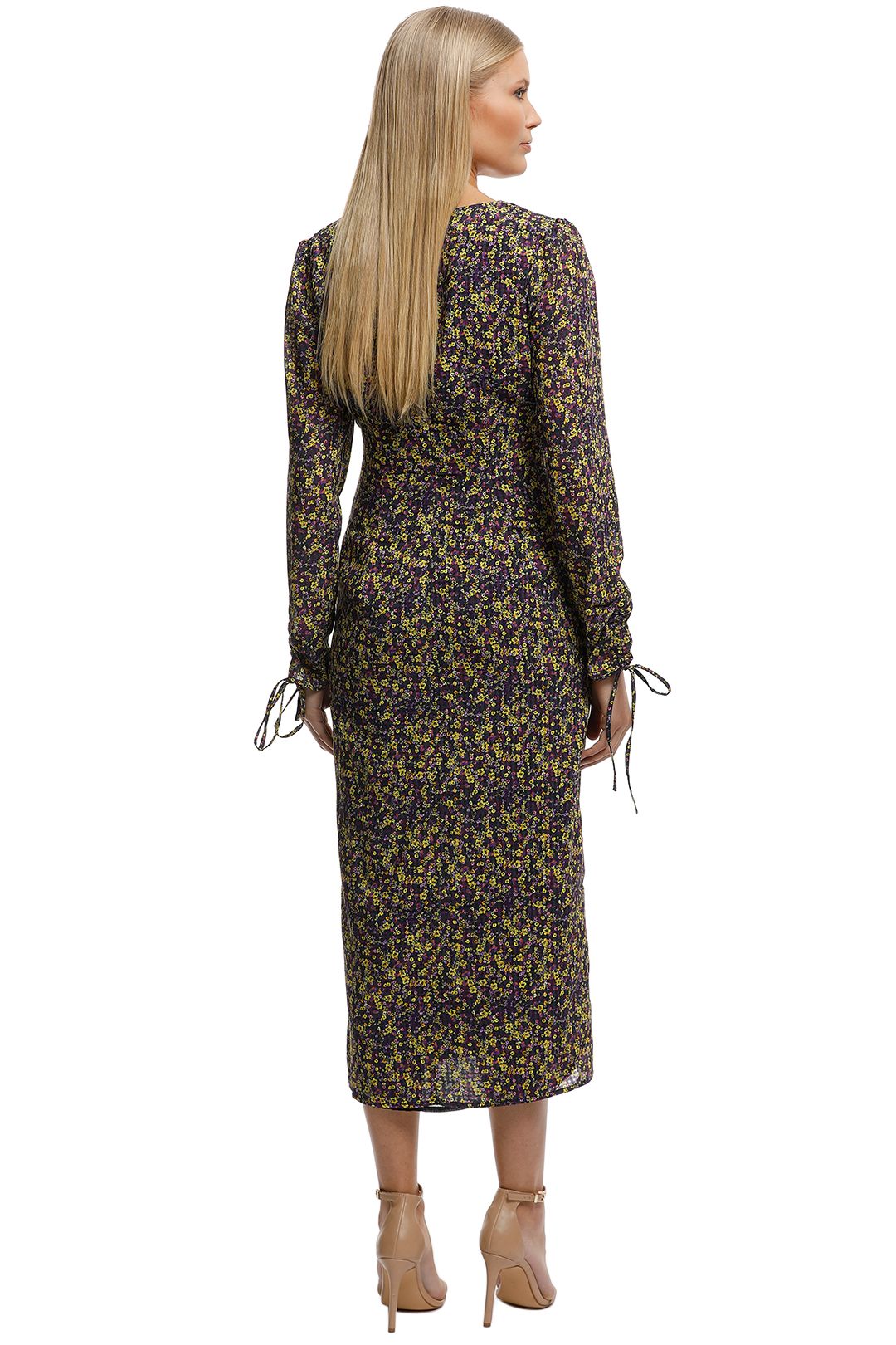 Mags LS Midi Dress by The East Order for Rent | GlamCorner
