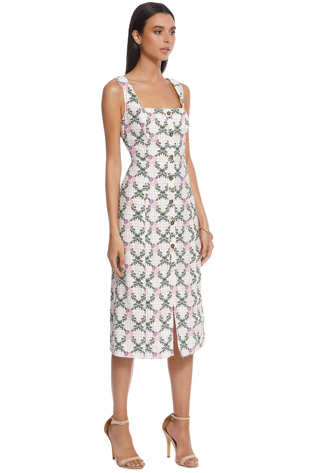 Tarshie Midi Dress by The East Order for Rent | GlamCorner