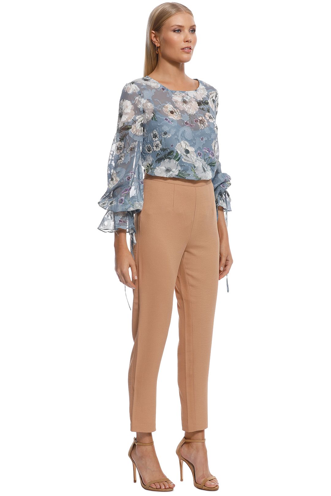 Eclipse Pants in Cinnamon by Wish for Hire | GlamCorner