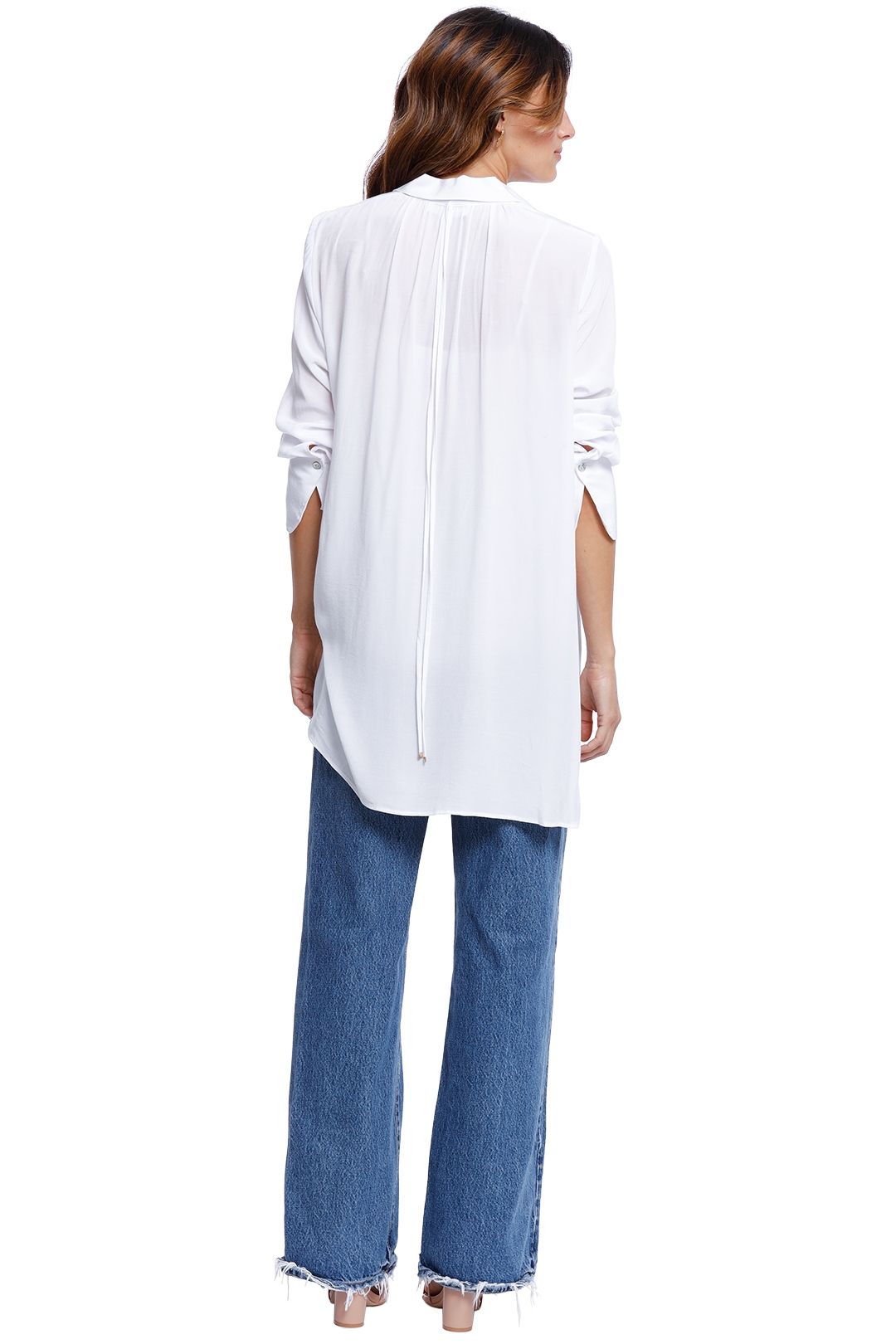 Hire Gathered Yoke Blouse | Witchery | GlamCorner