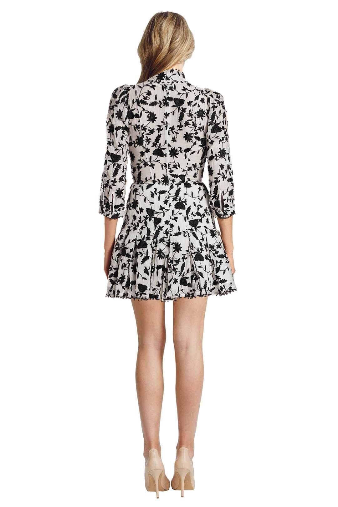 Zimmermann - Master Embroidered Tuck Dress for Hire | GlamCorner